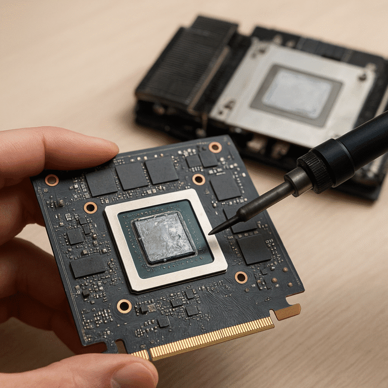 Co to jest reballing GPU i kiedy ma sens - Pogotowie komputerowe